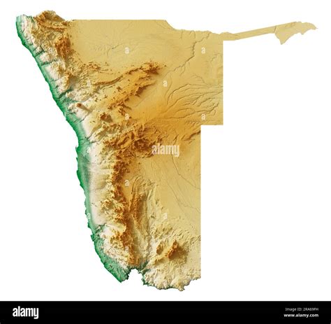 Map Of Namibia Cut Out Stock Images And Pictures Alamy