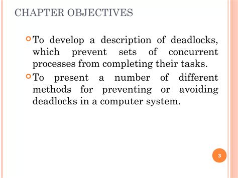 Deadlock Ppt Operating Systems Computer Software And Applications