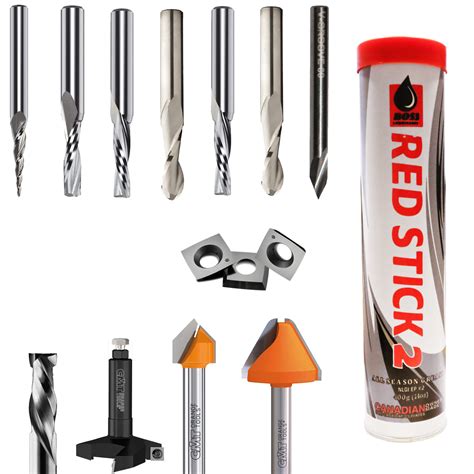 Piece Starter Tooling Kit For CNC Routers With An ER HP Spindle CWI Machinery