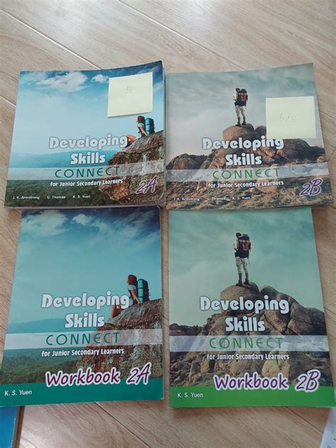 developing skills connect 2a 2b 興趣及遊戲 書本 and 文具 教科書 carousell