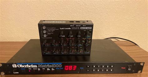 Matrixsynth Oberheim Matrix 1000 W Stereoping Midi Controller Matrixsynth Oberheim Matrix 1000 W Stereoping Midi Controller