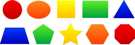 Geometric Shape Mathematics Geometry Clip Art Shapes Cliparts Png