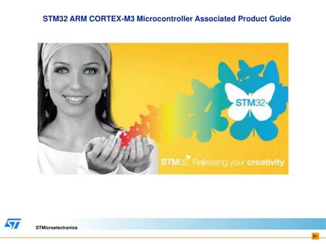 Ppt Stm32 Arm Cortex M3 Microcontroller Associated Product Guide