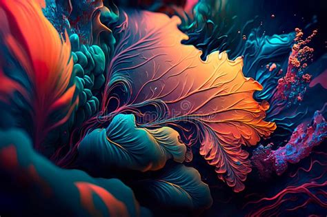 Abstract Glowing Light Bulb Graphic Concept Generative Ai Stock Illustration Illustration Of