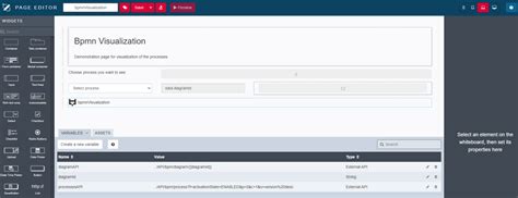 [bonita ui designer] creating custom widget for bpmn visualization
