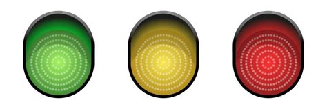 Red Yellow Green Traffic Lights Clip Art 1200x1200