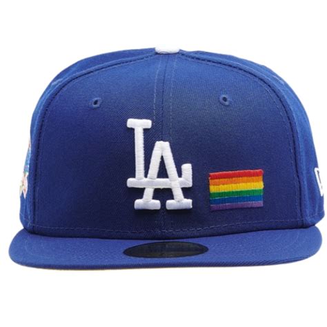 New Era Los Angeles Dodgers Rainbow Pride Flag 59fifty Fitted Hat