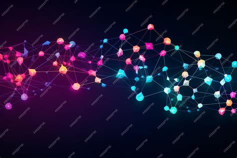 Premium Photo Abstract Plexus Structure Of Digital Data