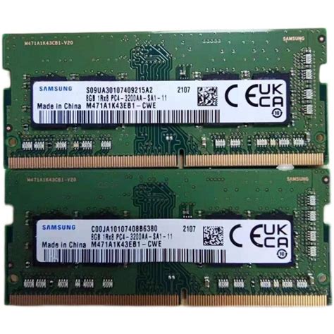 限時下殺三星8g 1rx8 Pc4 3200aa Sa1 11 M471a1k43eb1 Cwe 筆記本內存條 露天市集 全台最大的網路購物市集