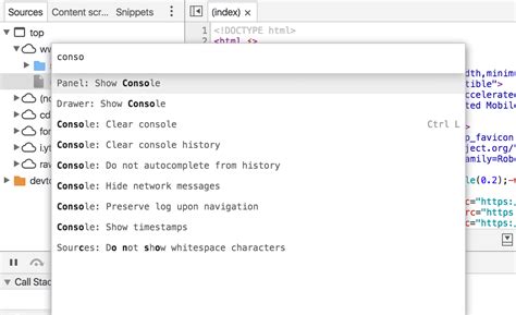 Devtools ダイジェスト 新しいコマンド メニューで機能を強化 Blog Chrome For Developers