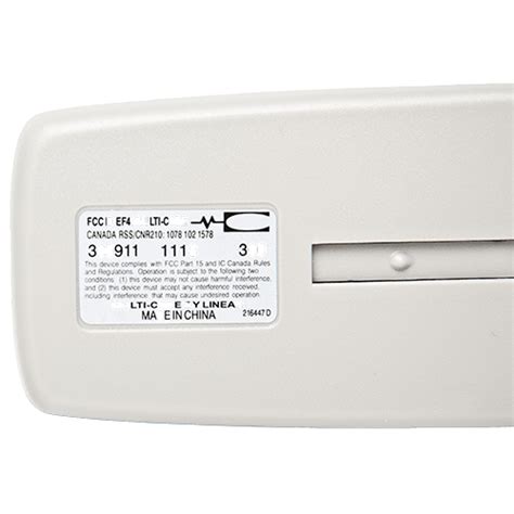 308911 Multi Code Single Button 300 MHz 10 Switch Visor Remote Global Gate Controls Inc