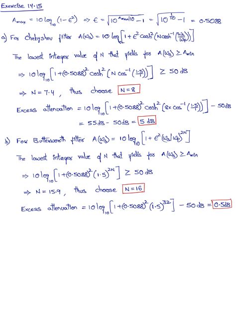 d14 15 it is required to design a low pass filter having fp 1 khz
