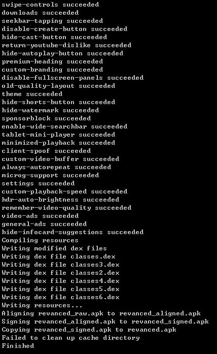 Bug In Version 2100 · Issue 134 · Revancedrevanced Cli · Github