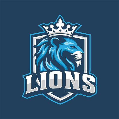 Lions Mascot Logo Design Illustration For Sport Or E Sport Team