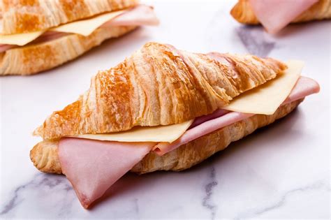 Pack Of Ham And Cheese Croissants
