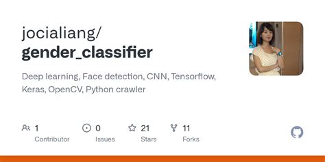 Github Jocialianggenderclassifier Deep Learning Face Detection