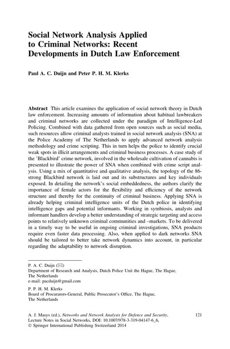 Pdf Lecture Notes In Social Networks