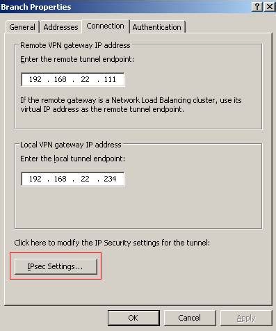 ISA To TMG Site To Site IPSec VPN B Z Co Uk