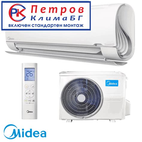 Midea Breezeless 12000 Btu Климатици Пловдив Петров клима