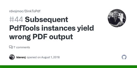 Subsequent PdfTools Instances Yield Wrong PDF Output Issue Rdvojmoc DinkToPdf GitHub