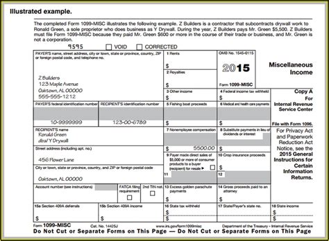 How To Fill Out 1099 Form For Independent Contractor Form Resume