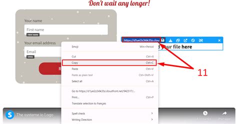 How To Host And Share A File On Systeme Io Help Pages