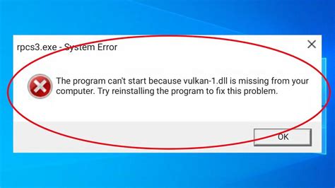 Vulkan 1dll Not Found Error Causes And Solutions In Windows