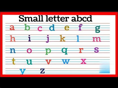 Alphabet abcd/Write Alphabet Letter/How to write alphabet letters/Small letter abcd/Alphabet abc ...