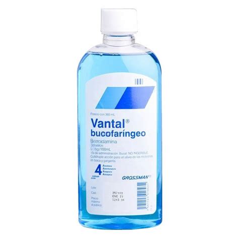 Vantal BucofarÍngeo Solucion 0 15 G 100 Ml Ifarma