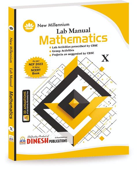 Dinesh New Millennium Lab Manual In Mathematics Class 10 2025 2026