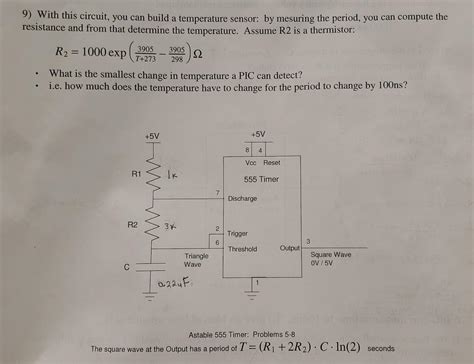 Solved With This Circuit You Can Build A Temperature Chegg Com