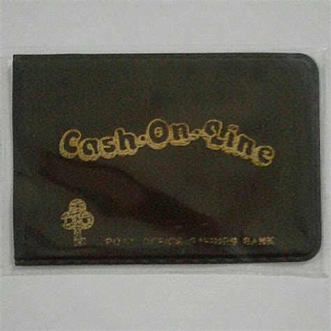 Posb Pass Book Cash On Line Pouch And Transaction Record Vintage