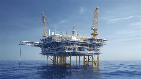 Offshore Oil And Gas Production Platform
