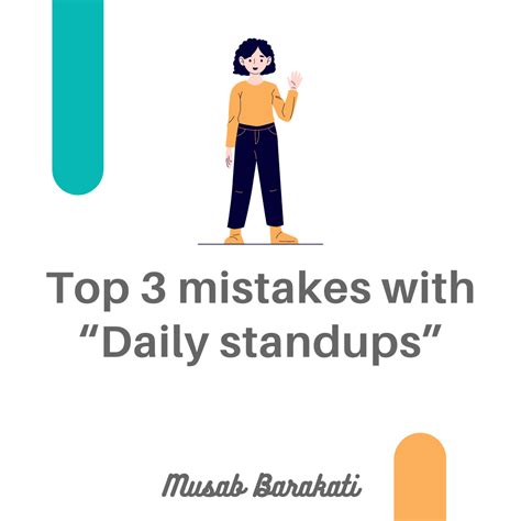 Daily Standup Mistakes Agile Jordan