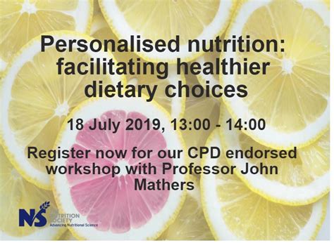 Cpd The Nutrition Society
