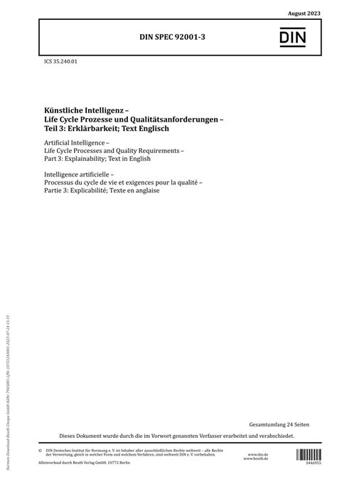 Pdf Artificial Intelligence Life Cycle Processes And Quality Requirements Part 3