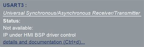 Solved Usart3 Not Available To Use In Cubemx Stmicroelectronics