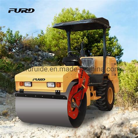 3 Ton Compactor Vibratory Hand Vibratory Roller Asphalt Single Drum