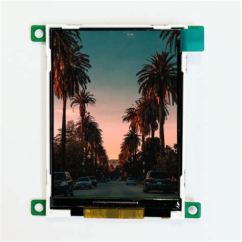 28 Inch Display Tn Tft Uart Interface 240x320 460 Nits Medium