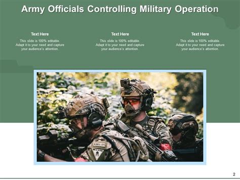 Military Controlling Operation Government Physical Surveillance Personnel Presentation