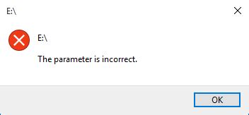 How To Fix The Parameter Is Incorrect Error Driver Easy