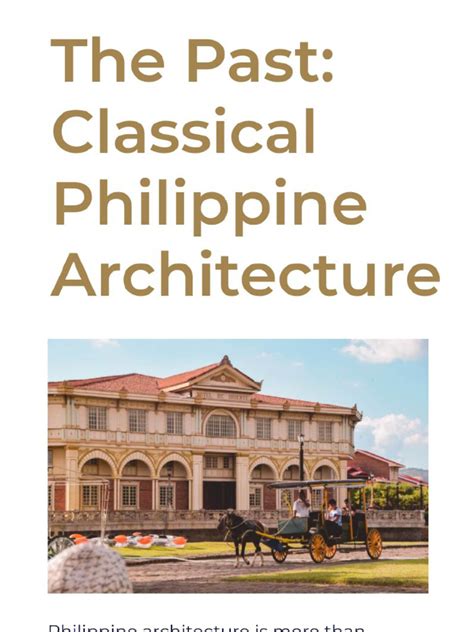Classical Philippine Architecture Arts 9 Q1 Pdf