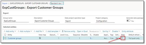 Data Management Data Export And Import Process Part 2 Export Apply Filter Dynfotech