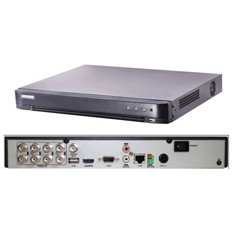 Dvr 8 Ch 1080p 1u H265 Hikvision Acusense Todo Computadoras
