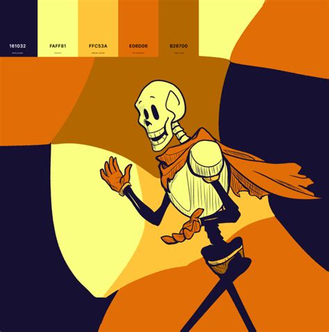 fluo-skeletons on Tumblr: In order: Undertale Papyrus, Gravel (from @maxladcomics's au), Sharp ...
