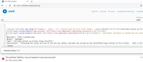 html on amp pages should amp carousel elements have a lightbox