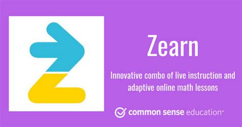 Zearn Review For Teachers Common Sense Education