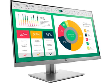 HP EliteDisplay E Inch Monitor FH A ABA