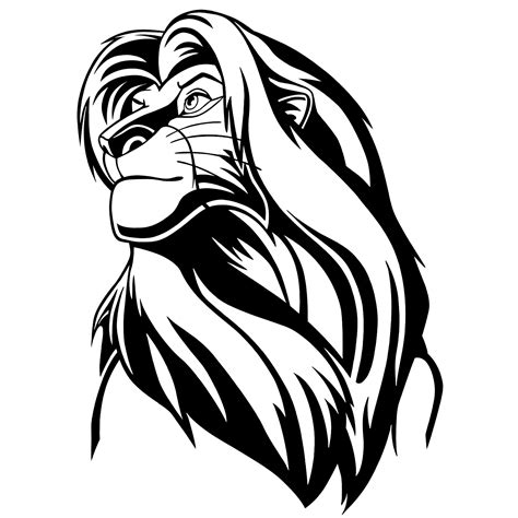 Adult Simba Book Folding Pattern Artofit