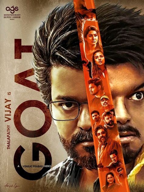 Vijay Goat Movie Poster